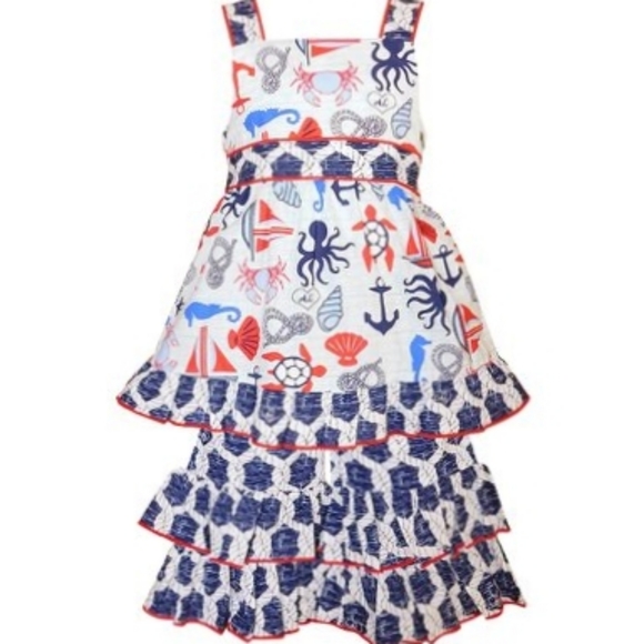 Ann Loren | Matching Sets | Ann Loren Nautical Aline Dress Capri Pants ...